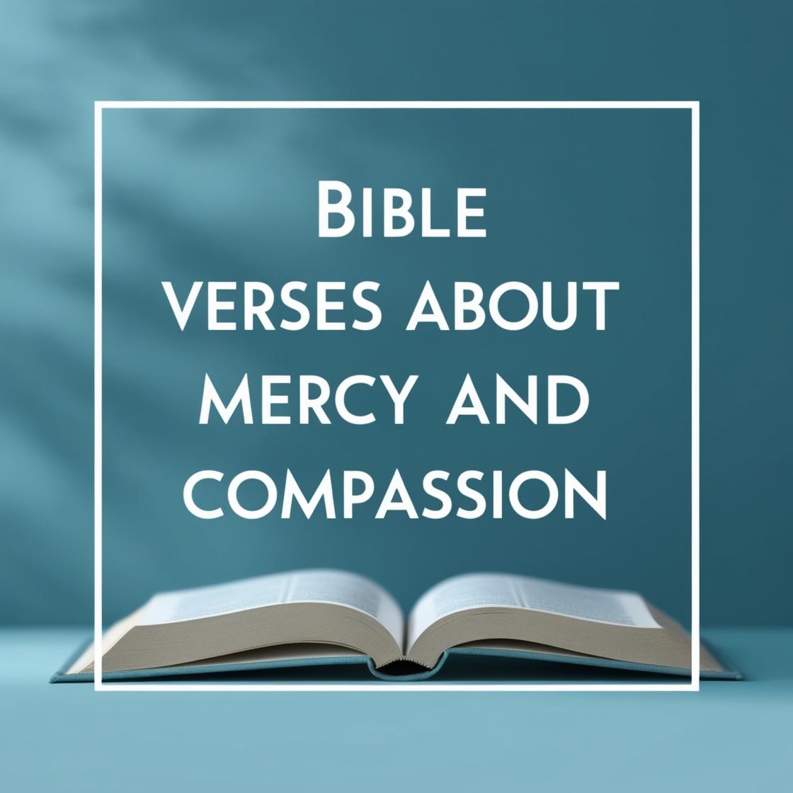 25+ Bible Verses About Compassion and Mercy (With Related Verses)