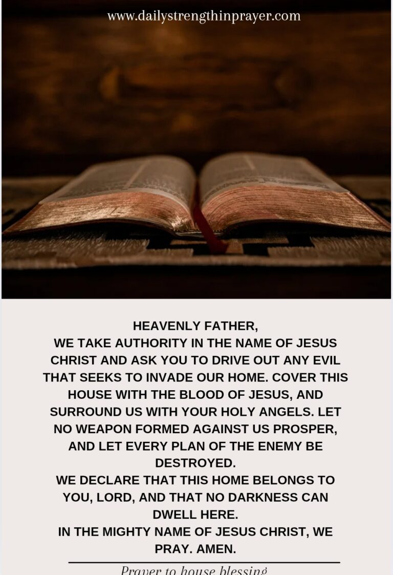 15 Powerful Prayers for House Blessing and Protection