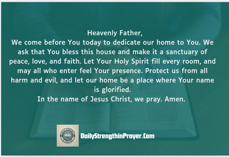 15 Powerful Prayers for House Blessing and Protection