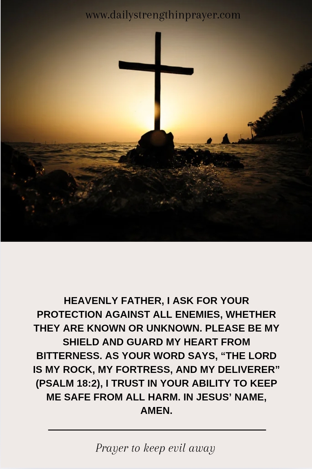 25 Prayers for Protection Against Enemies