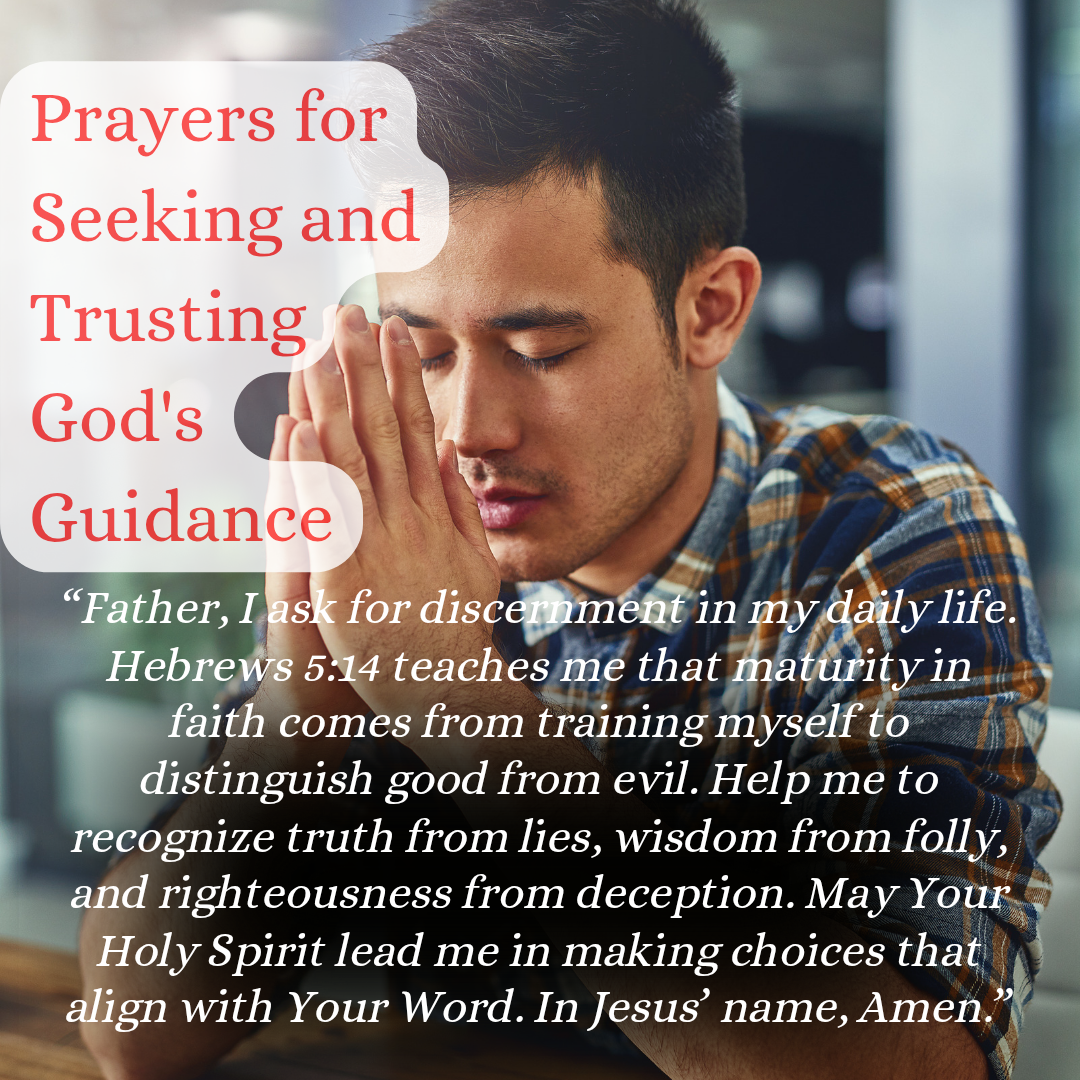 14 Prayers for Seeking and Trusting God's Guidance