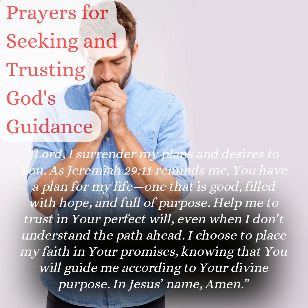 14 Prayers for Seeking and Trusting God's Guidance